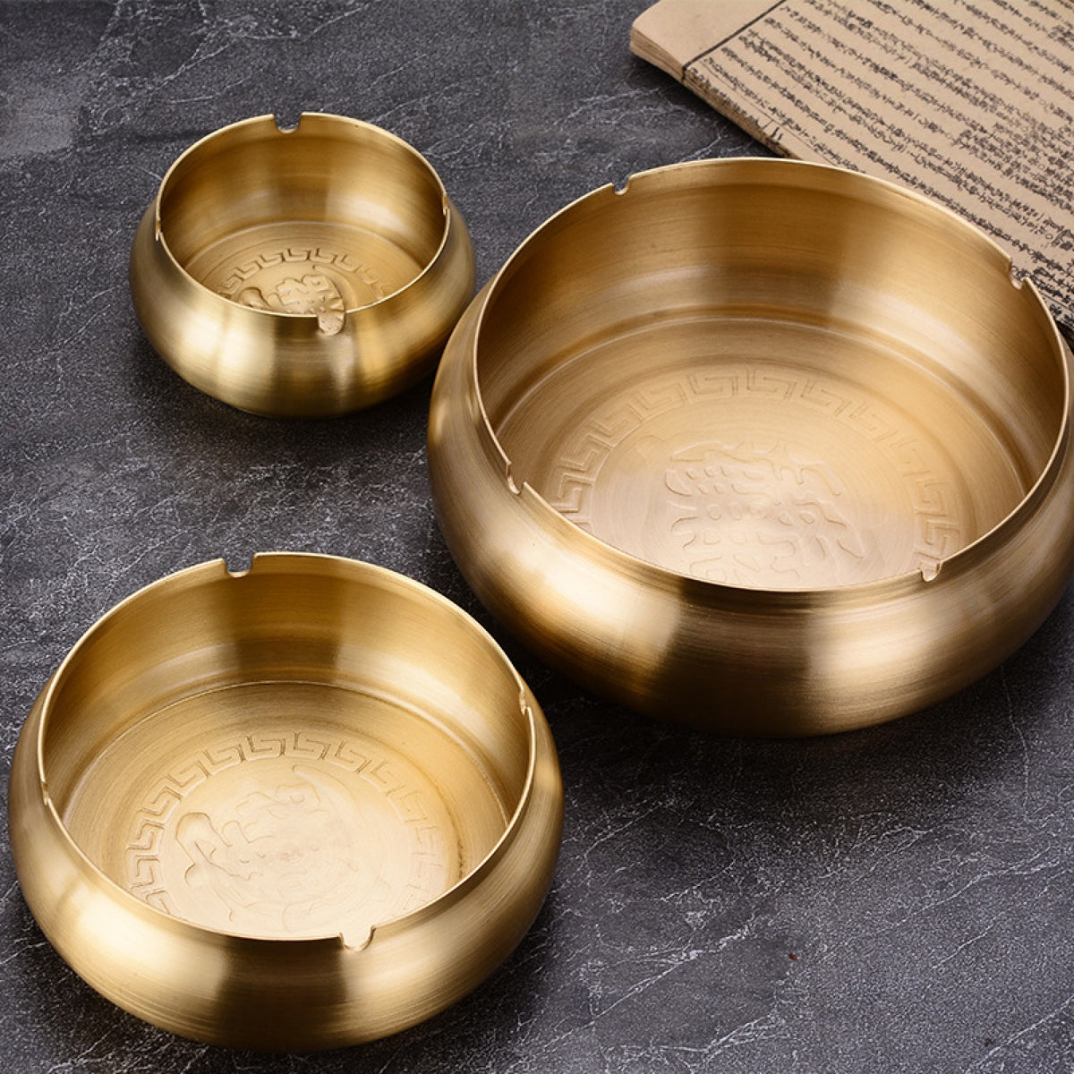 Outdoor Ashtray with Lid Copper Smokeless – Ashtray Planet