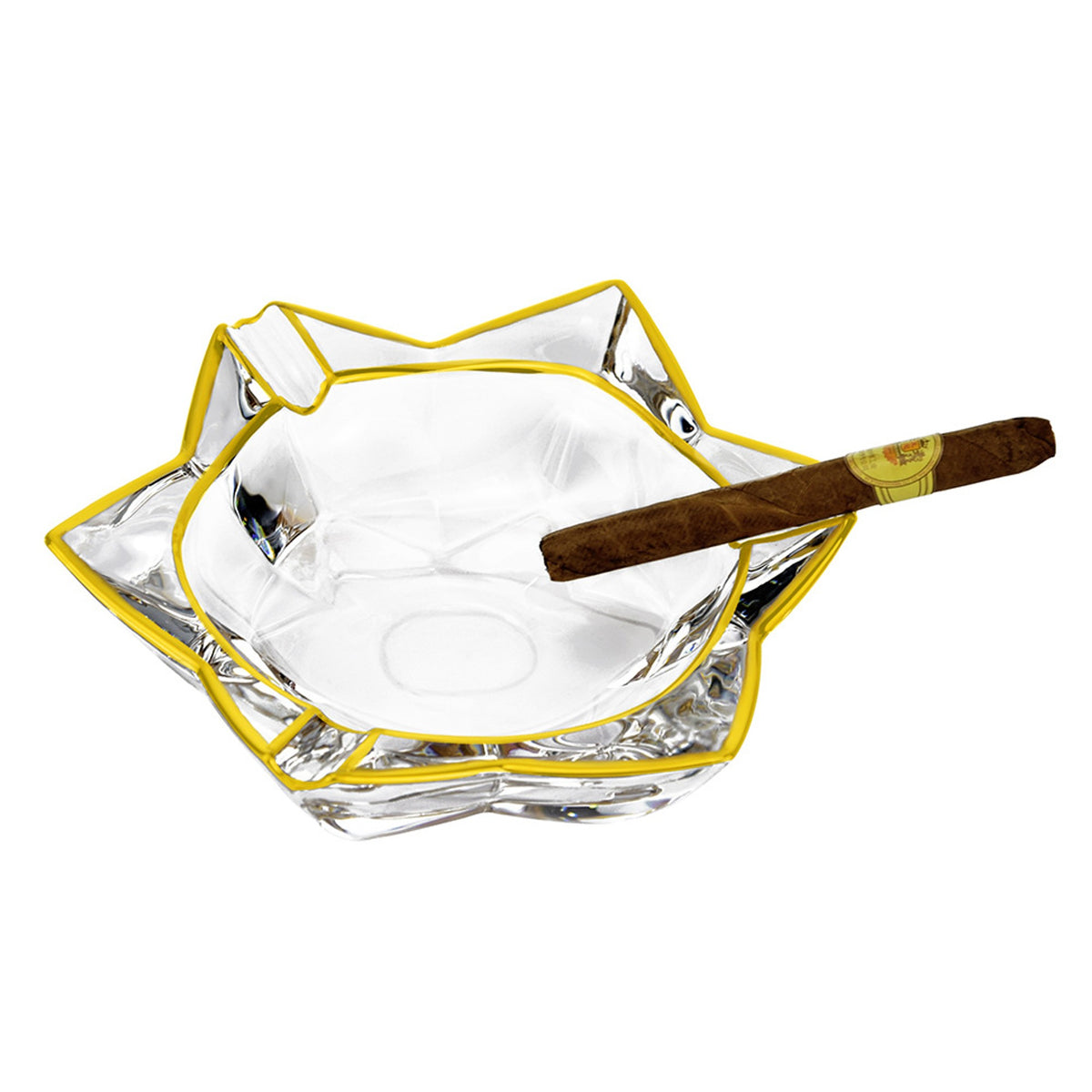 Crystal Glass Ashtray Extra Large Cigar Cigarette – Ashtray Planet
