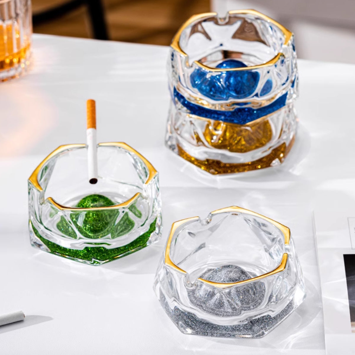 Iceberg Glass Ashtray Cool Ash Tray – Ashtray Planet