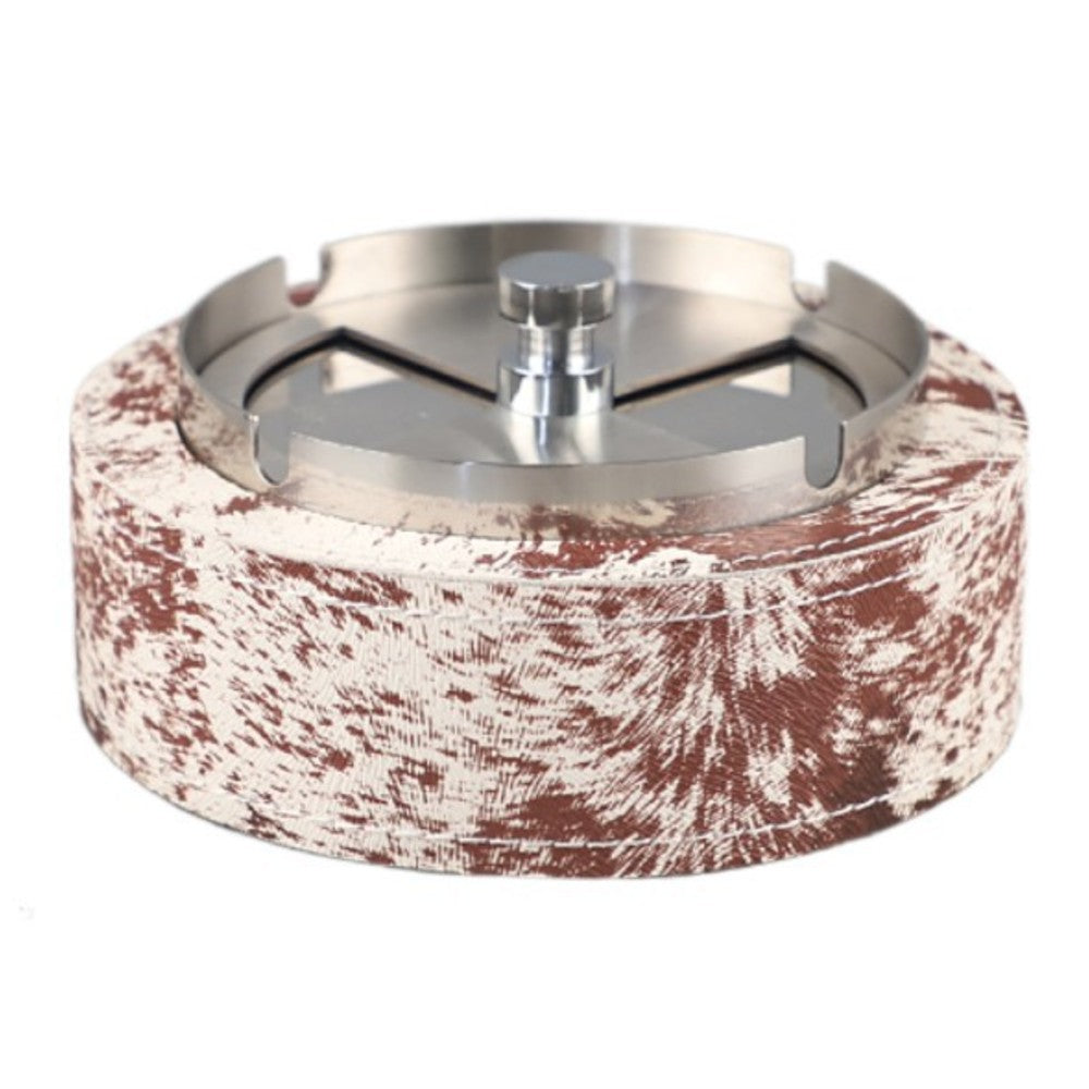 Modern Stainless Steel Ashtray with Rotating Lid (optional Base ...
