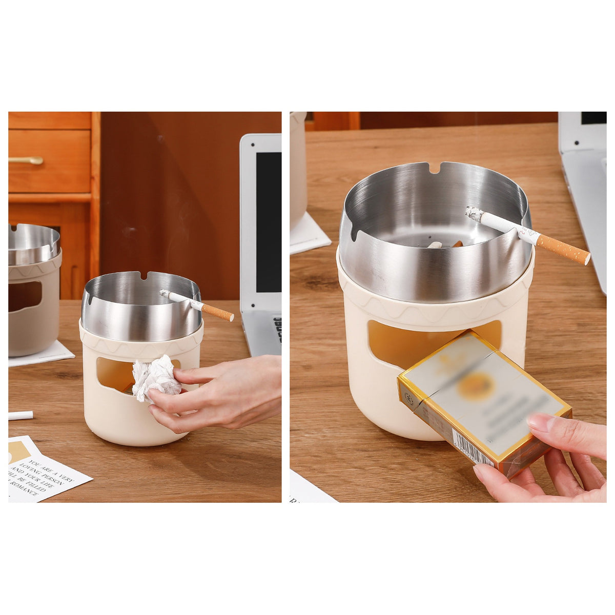 Ashtray Tabletop Mini Bin – Ashtray Planet