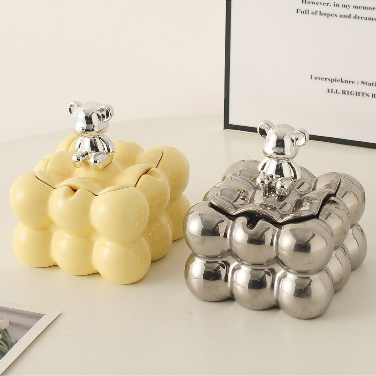 Cute Ashtray with Lid for Outdoor Patio Cool Nordic Home Decor ...