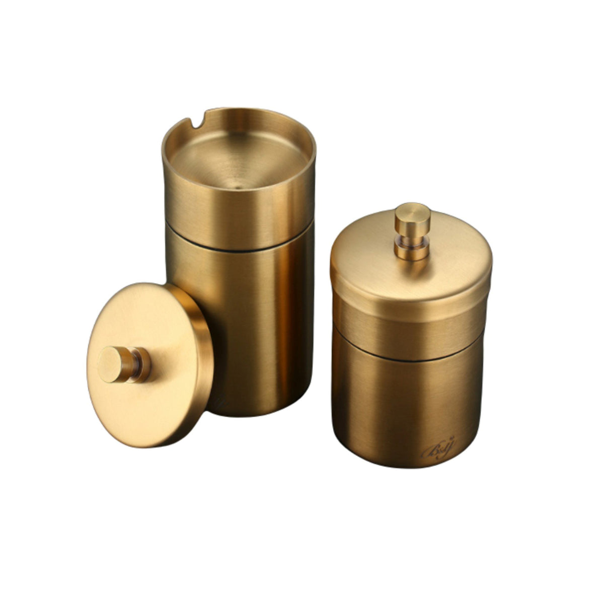 Car Ashtray with Lid Stainless Steel – Ashtray Planet