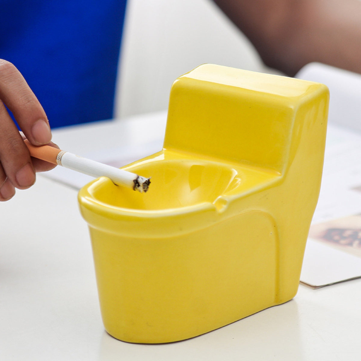 Cute Ashtrays Ceramic Toilet Bathtub – Ashtray Planet