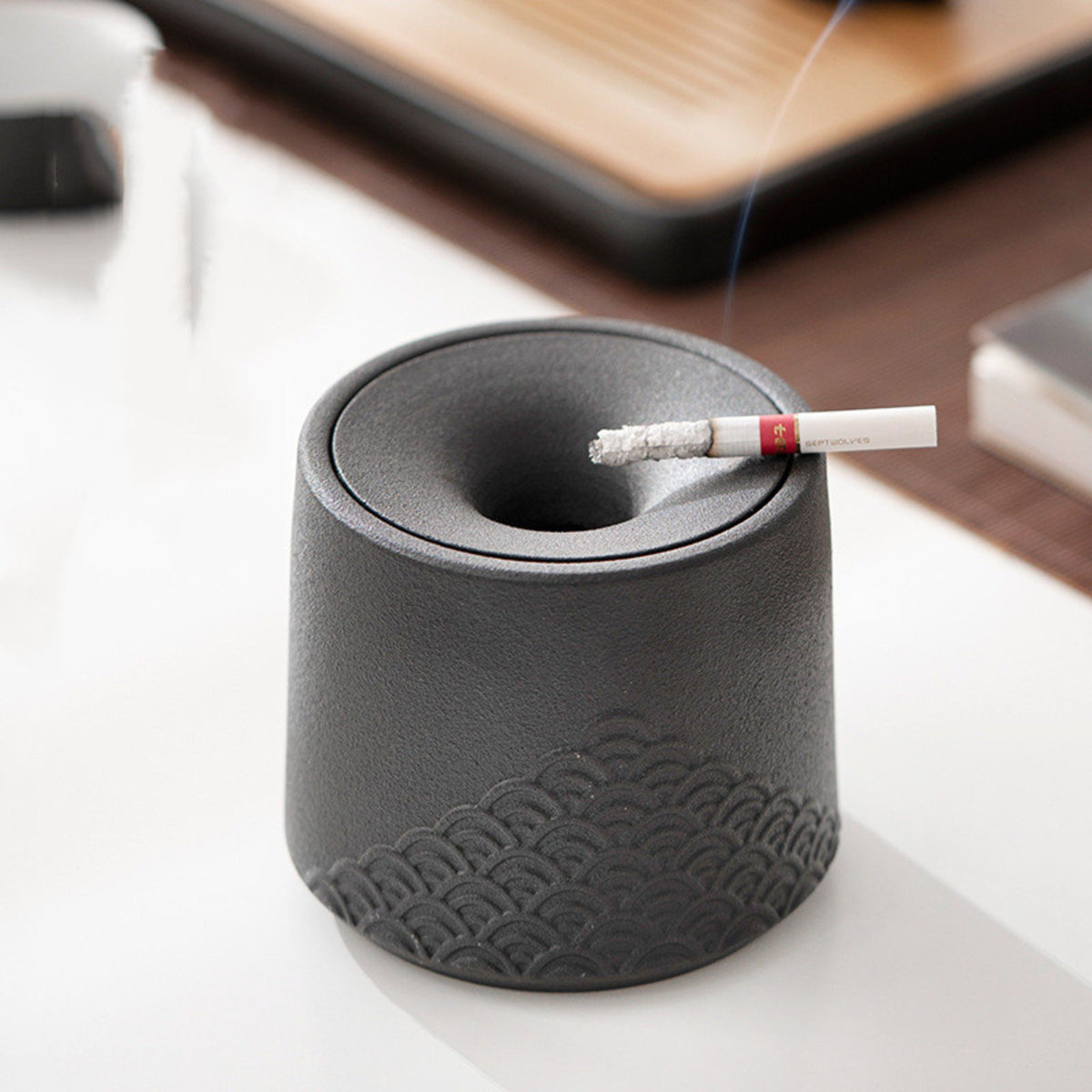 Exquisite Ashtray with Lid (can be a Vase) – Ashtray Planet