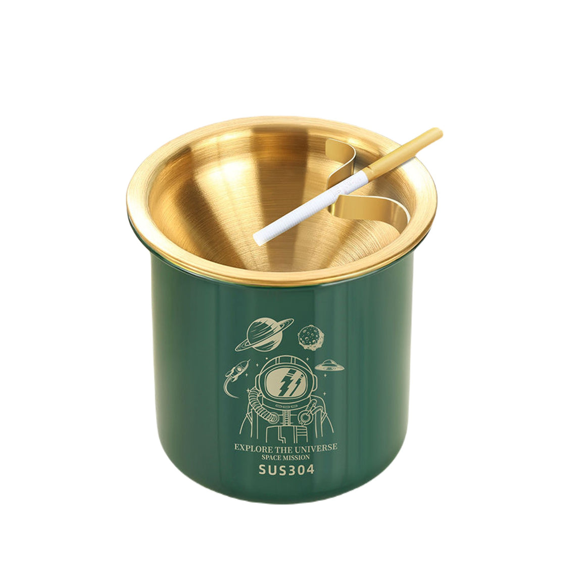 Stainless Steel Ashtrays - Ooze Elegance with Modern Rustless Ashtrays ...