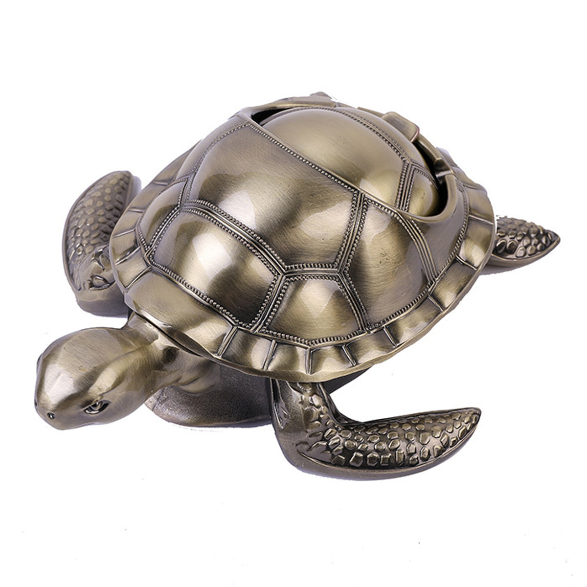 Turtle Ashtray with Lid Alloy – Ashtray Planet