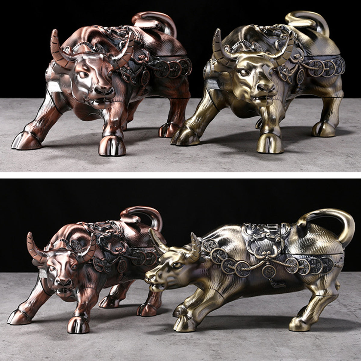Vintage Ashtray with Lid Energetic Bull – Ashtray Planet